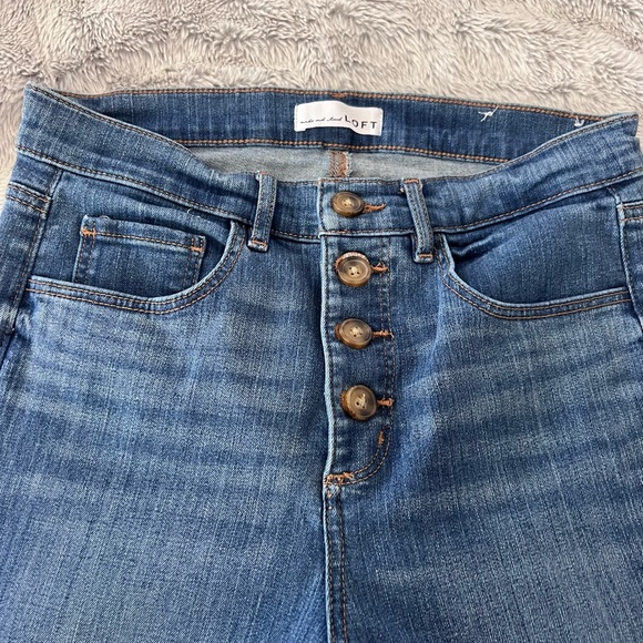 LOFT | Jeans | Loft High Rise Blue Jeans Classic Denim | Poshmark